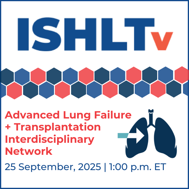 The Next Frontiers of Lung Transplant | ISHLT